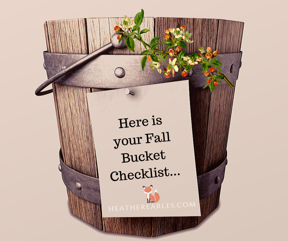 Fall Bucket List - Fun Download Included | Heather Earles