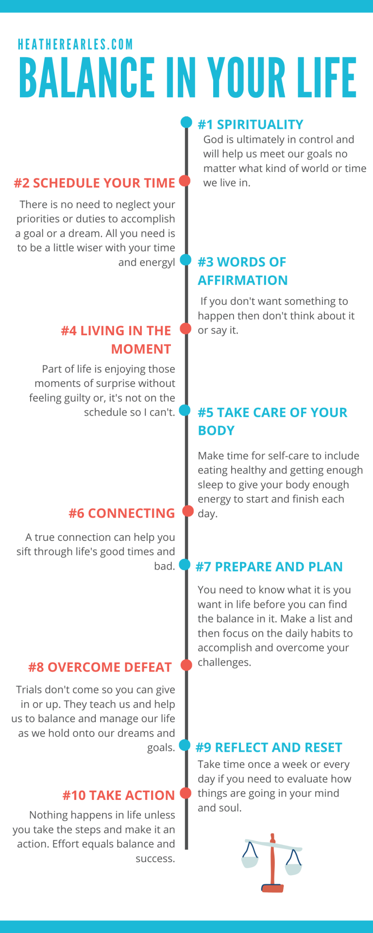 The Importance of Having Balance in Our Lives - Heather Earles